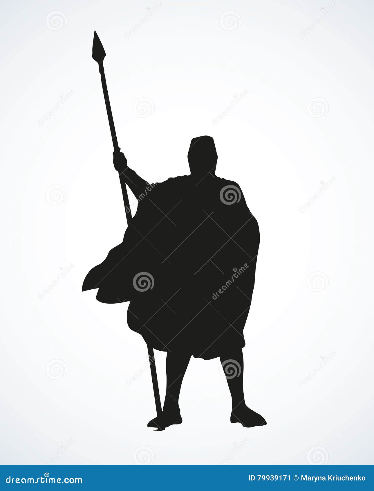 Ridder Vector tekening vector illustratie. Illustration of kleding ...