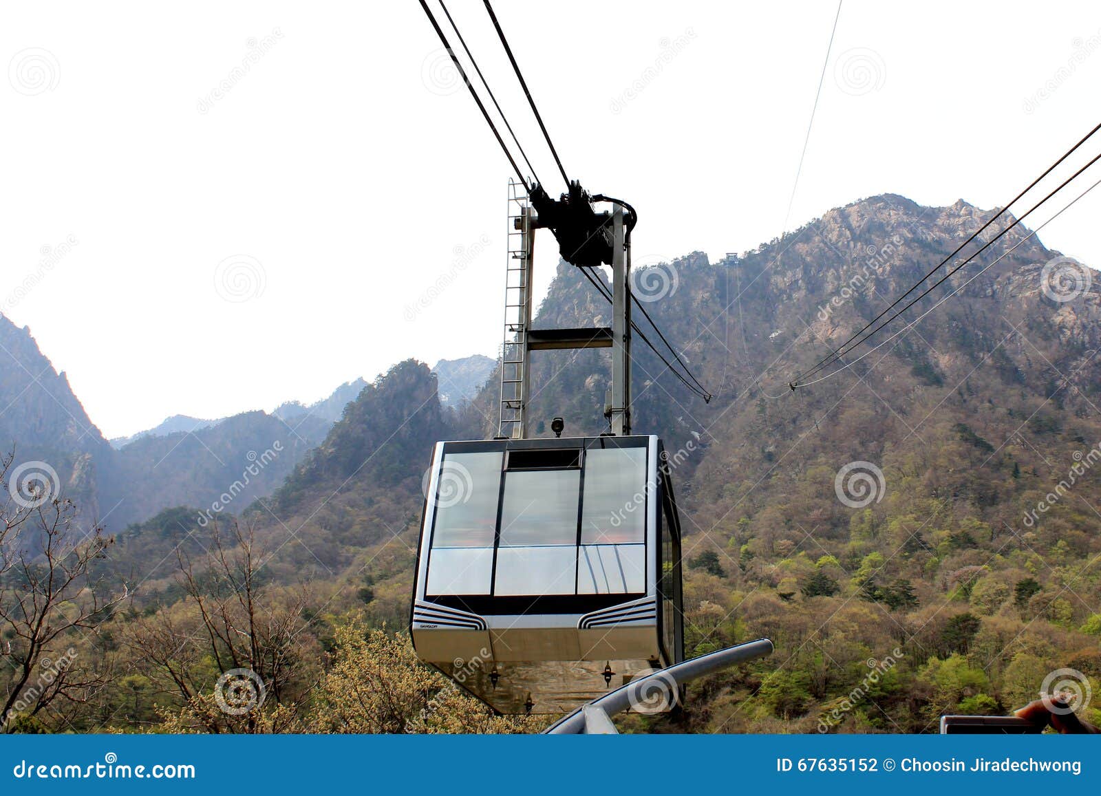 Ride the cable car stock photo. Image of cableway, tourist - 67635152
