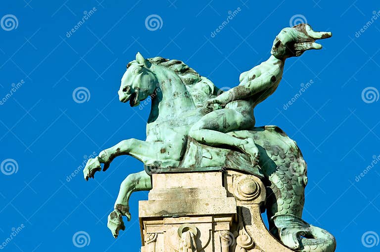 Ride on the hippokampos stock photo. Image of architecture - 21202070