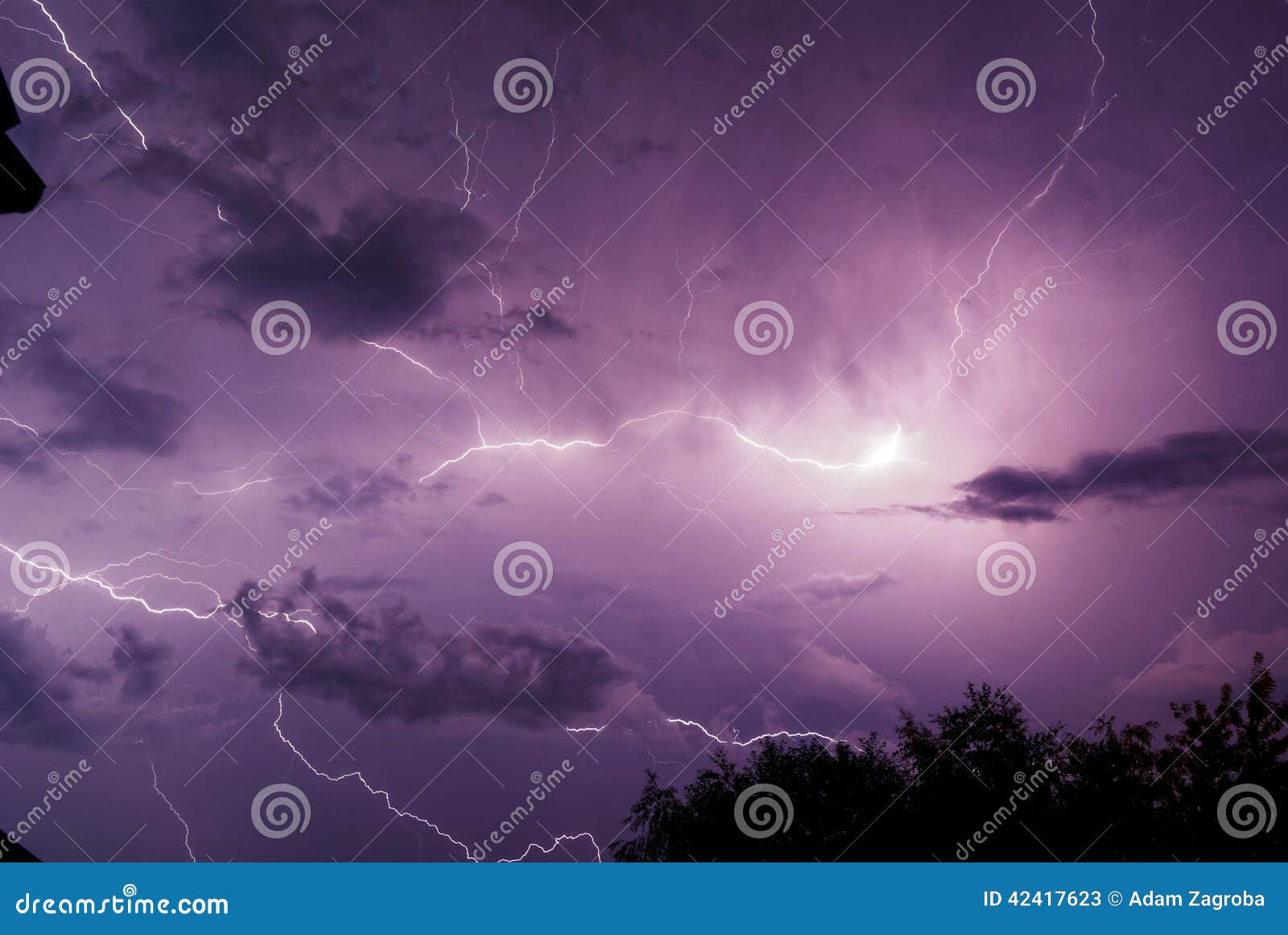 Ride the lightning stock image. Image of series, storm - 42417623