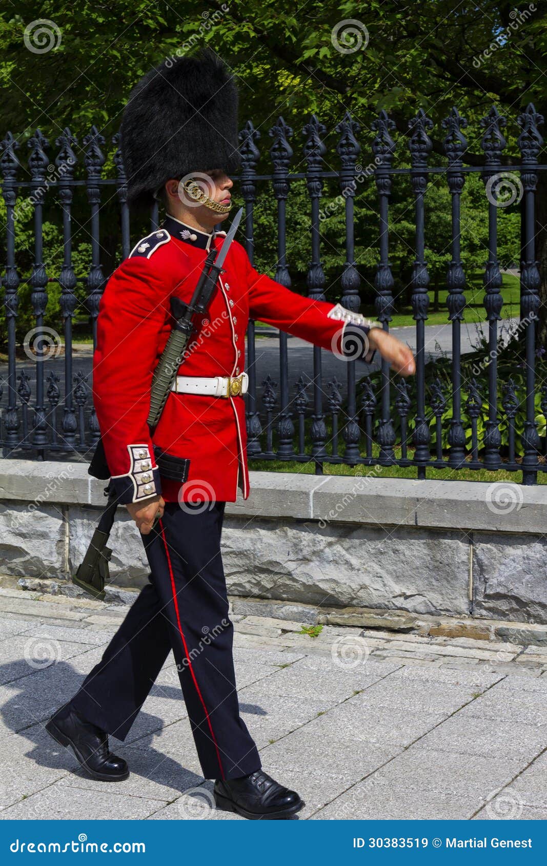Rideau Hall Ceremonial Guard Editorial Stock Image - Image of armed ...