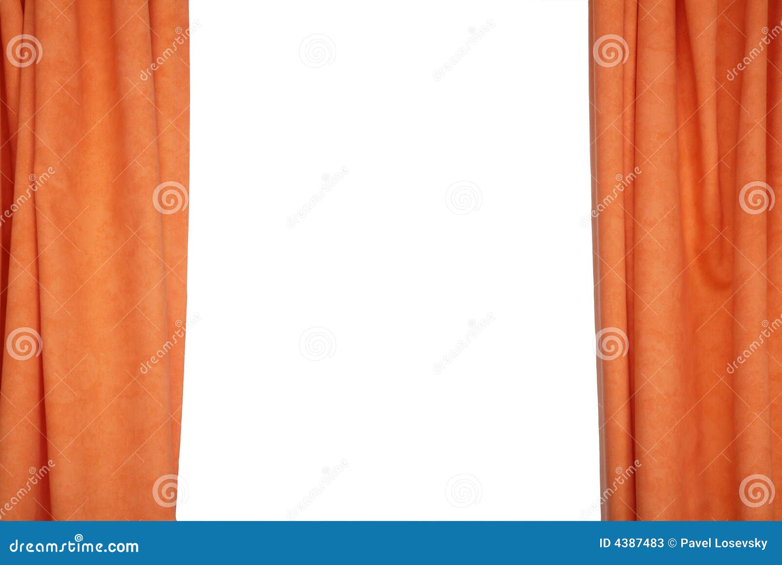 Rideaux rouges image stock. Image du intérieur, maison - 4387483