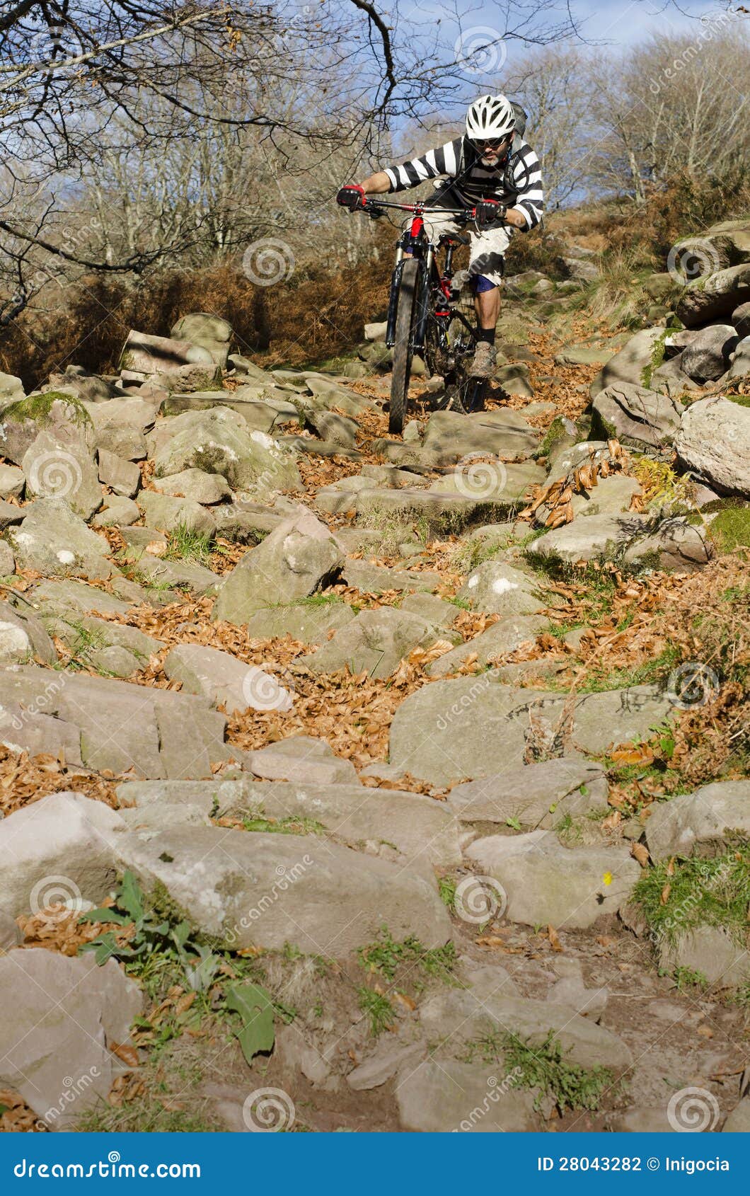 Rider in action stock photo. Image of descend, athlete - 28043282