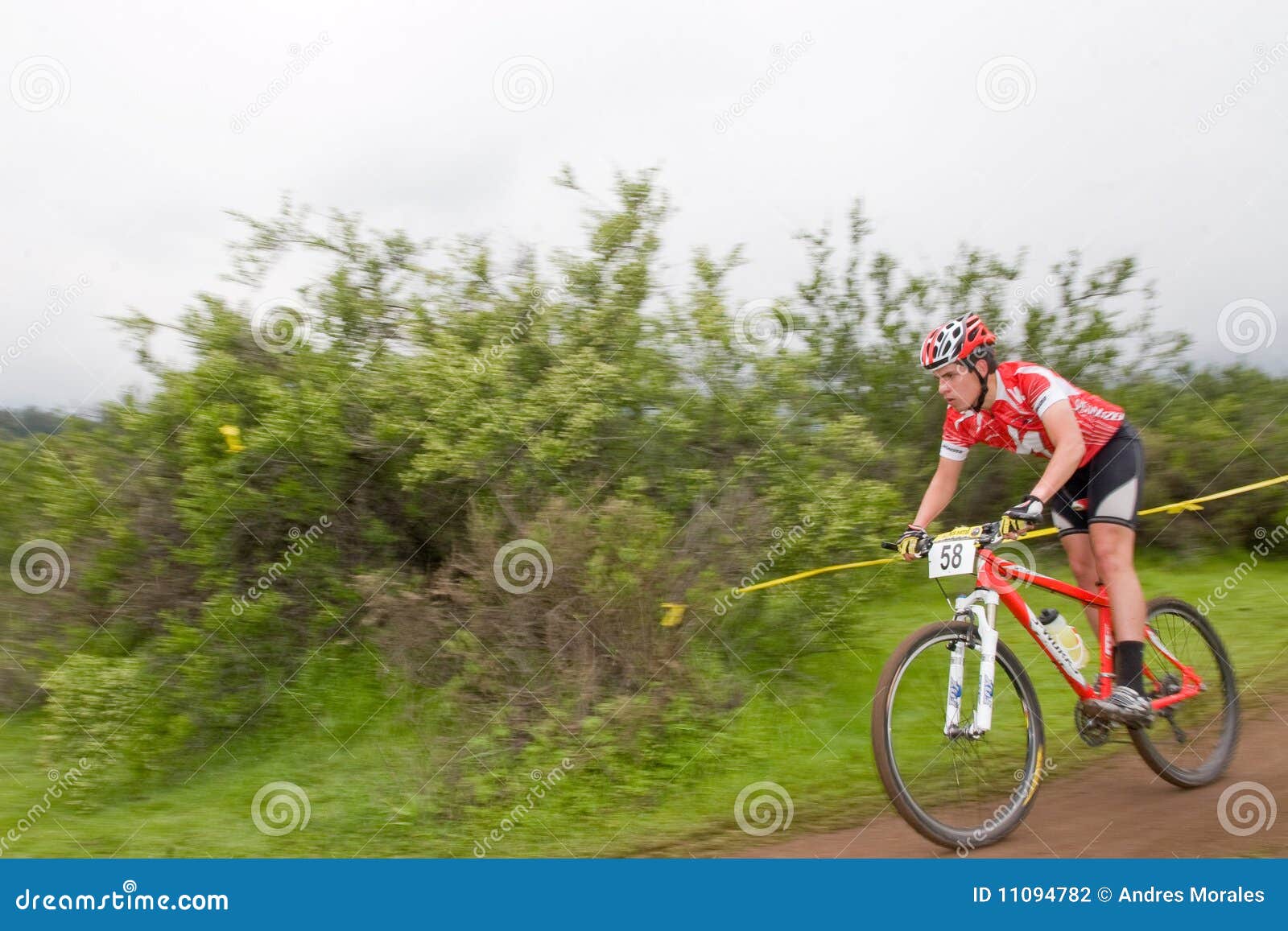 Rider downhill editorial photography. Image of bicycling - 11094782