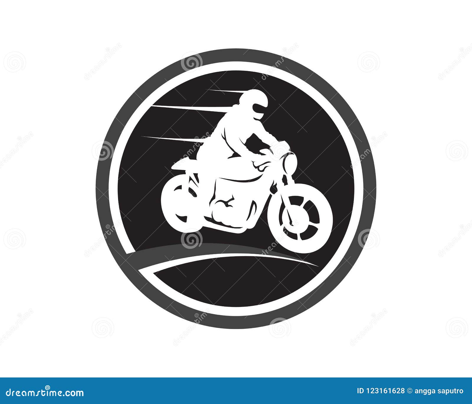 Rider Vector and Classic Motor Bikers Stock Vector - Illustration of ...