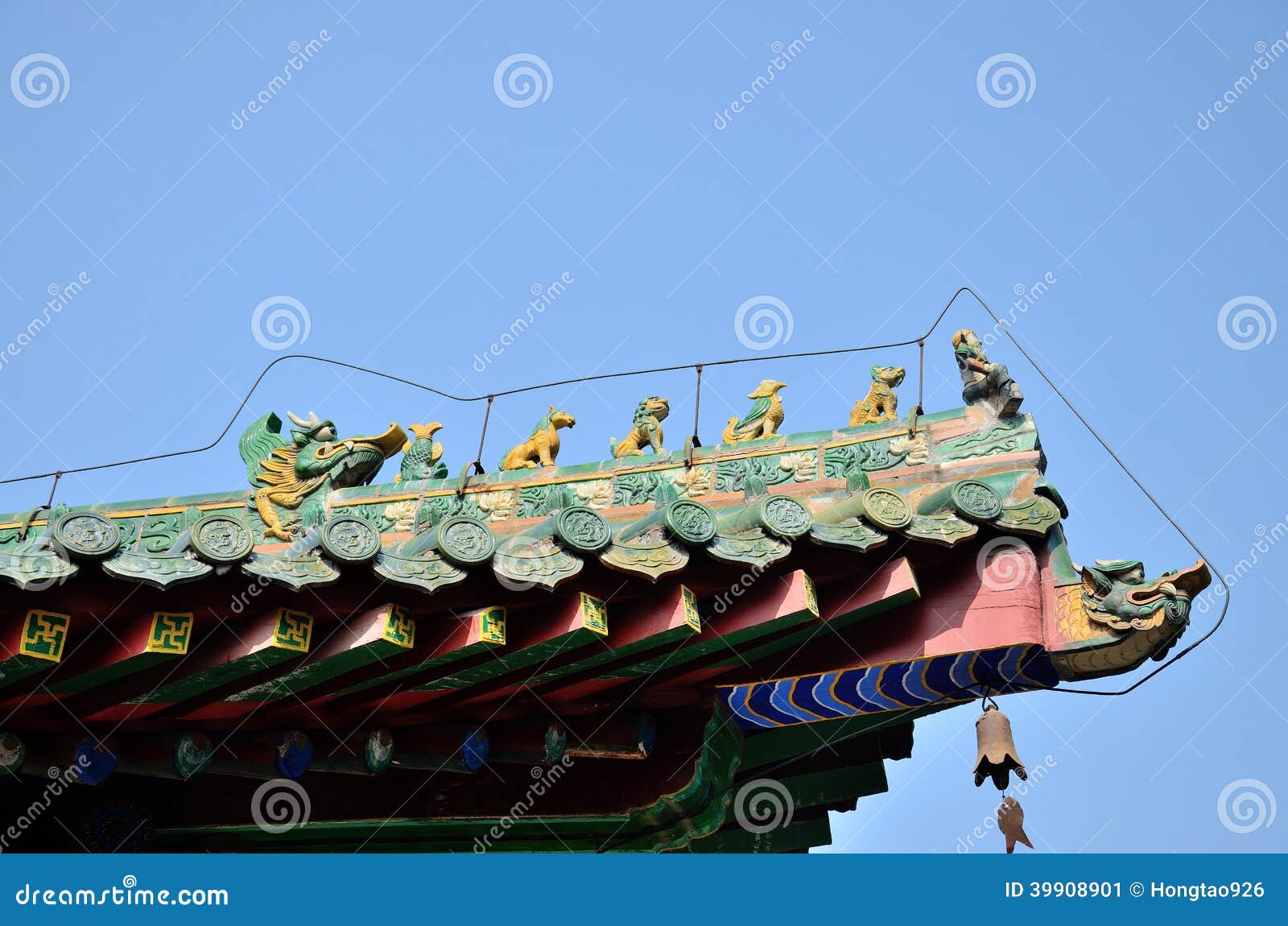 Ridge beast in shaolin stock image. Image of guardian - 39908901