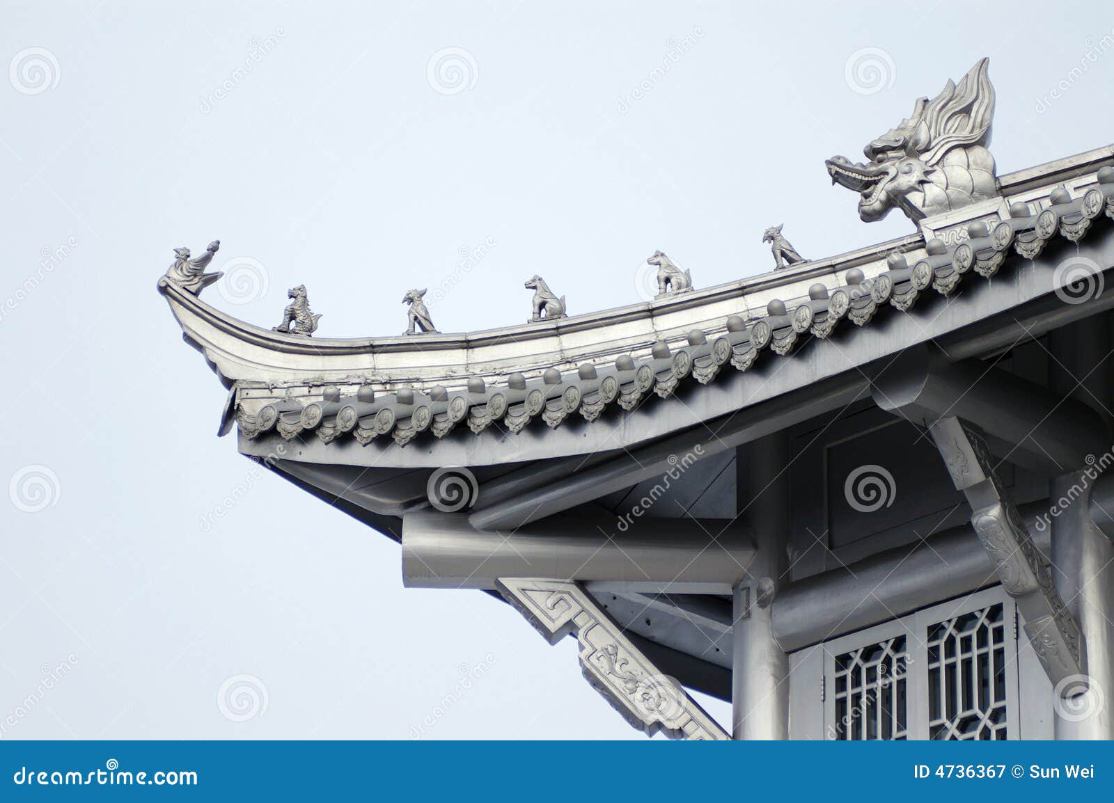 Ridge of a house stock image. Image of building, wall - 4736367