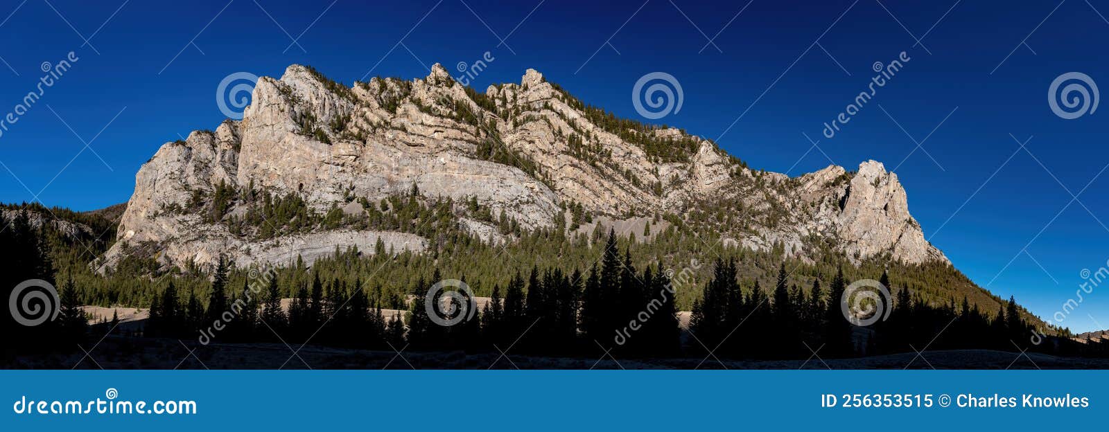 Ridge of Rocky Mountains in the Idaho Wilderness Stock Image - Image of ...