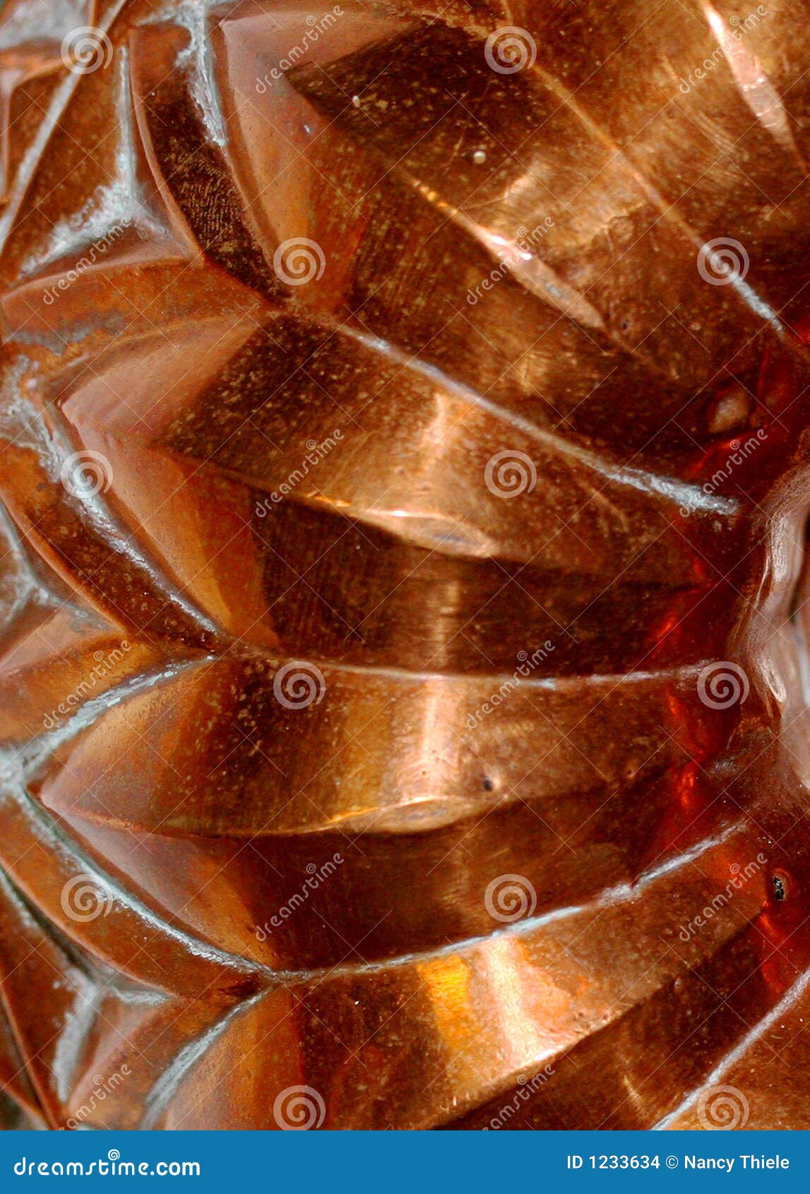 Ridged copper pattern stock photo. Image of metal, cookery - 1233634