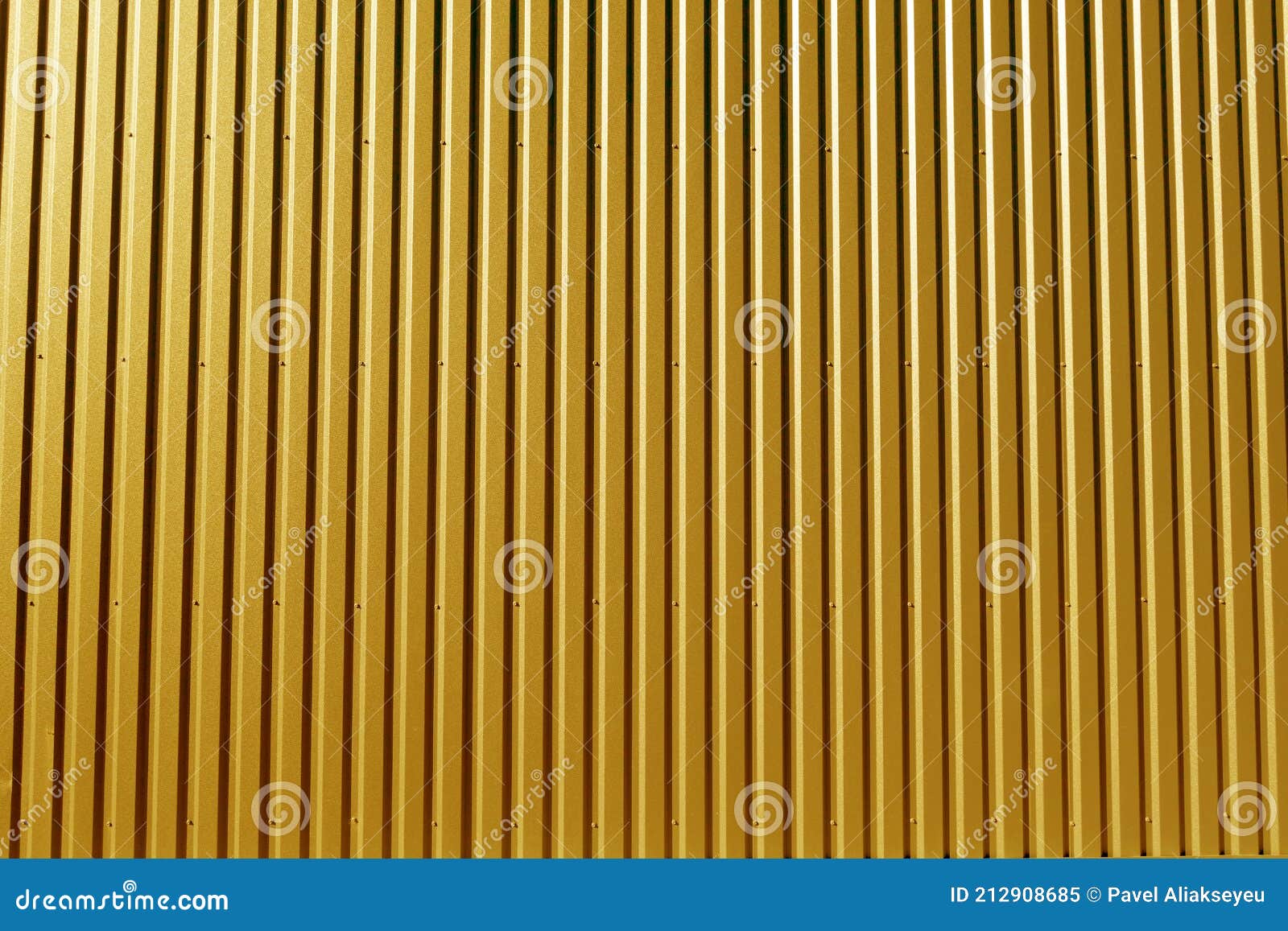 Ridged Orange Metal Wall Background Stock Image - Image of lines ...
