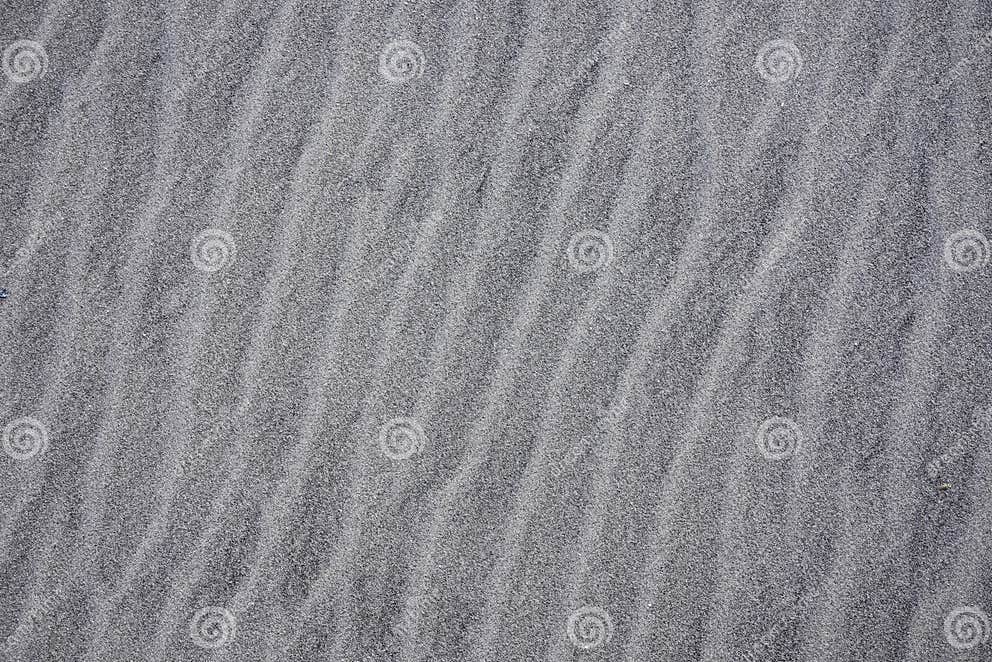 Ridges in Wind Blown Beach Sand Stock Image - Image of irregular, beach ...