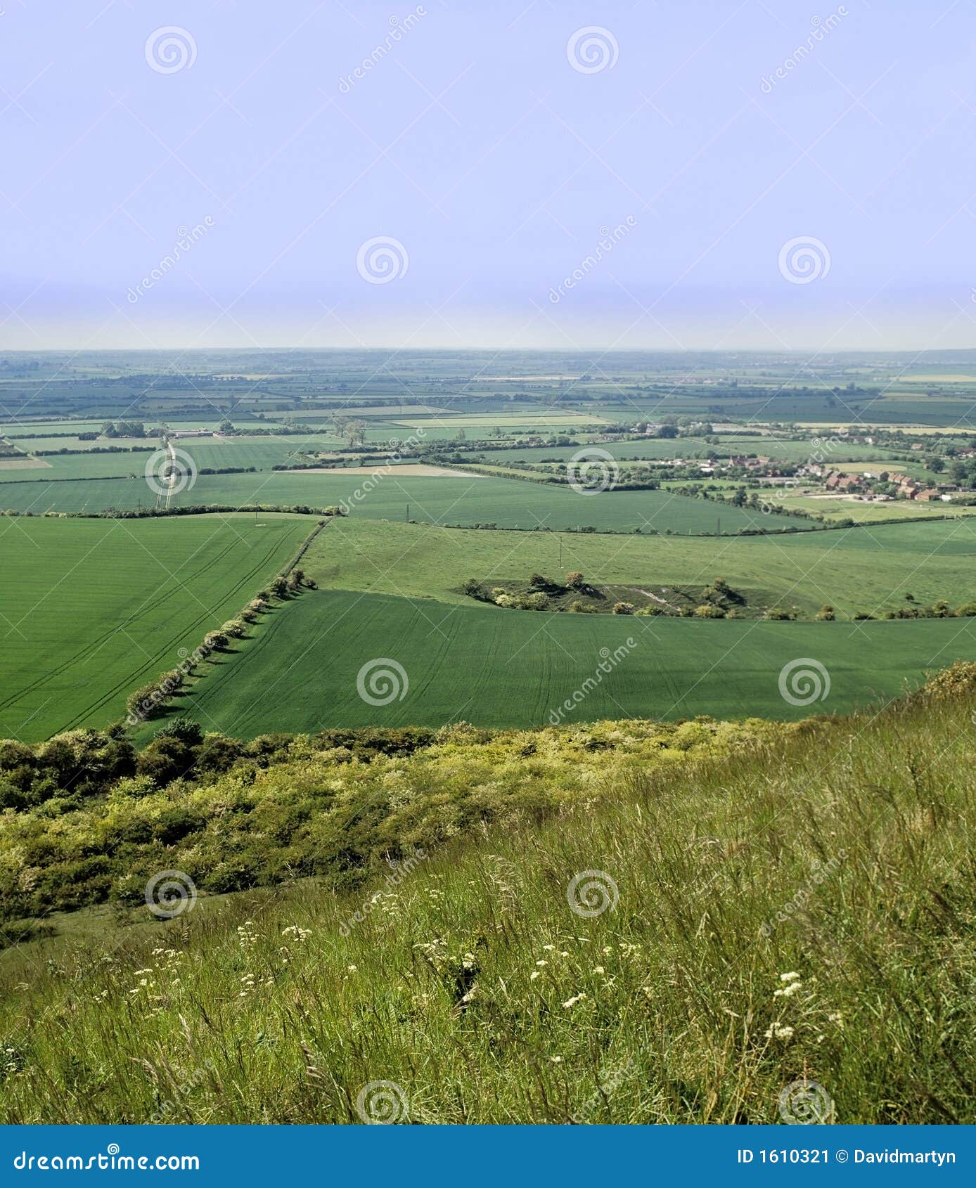 The ridgeway path stock image. Image of country, landscape - 1610321