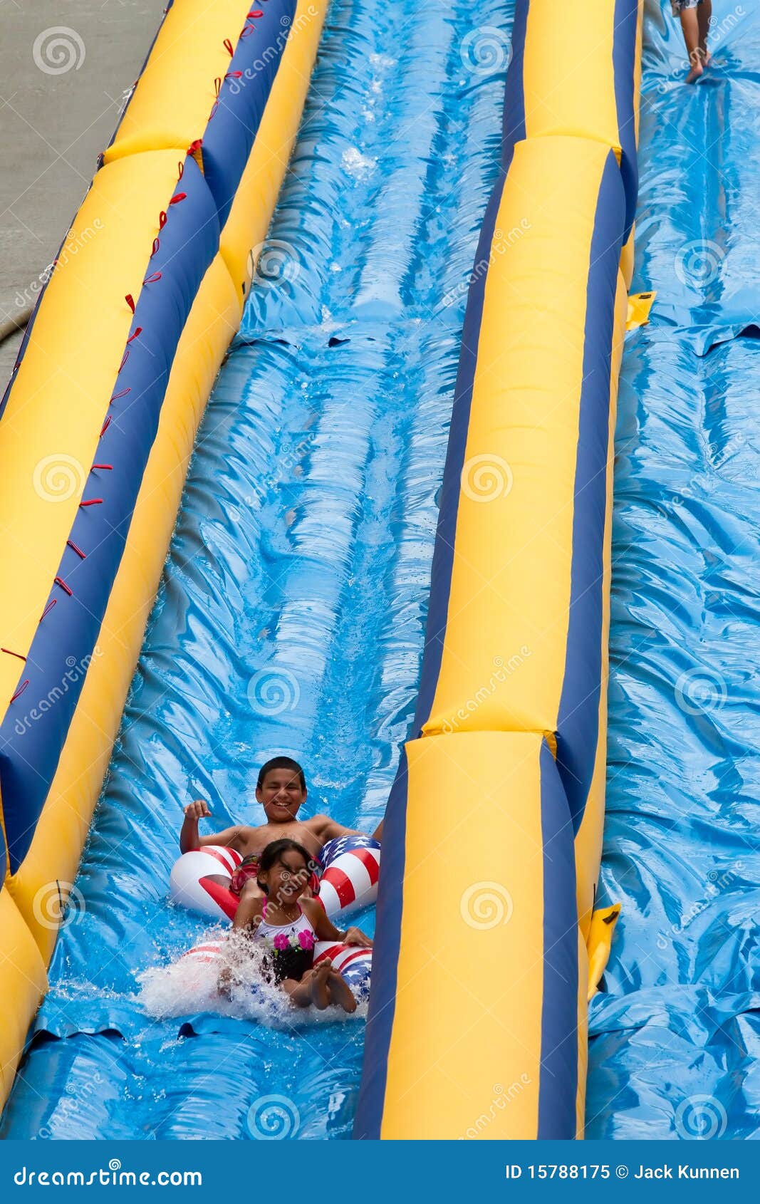 Riding 500-foot Waterslide editorial image. Image of foot - 15788175