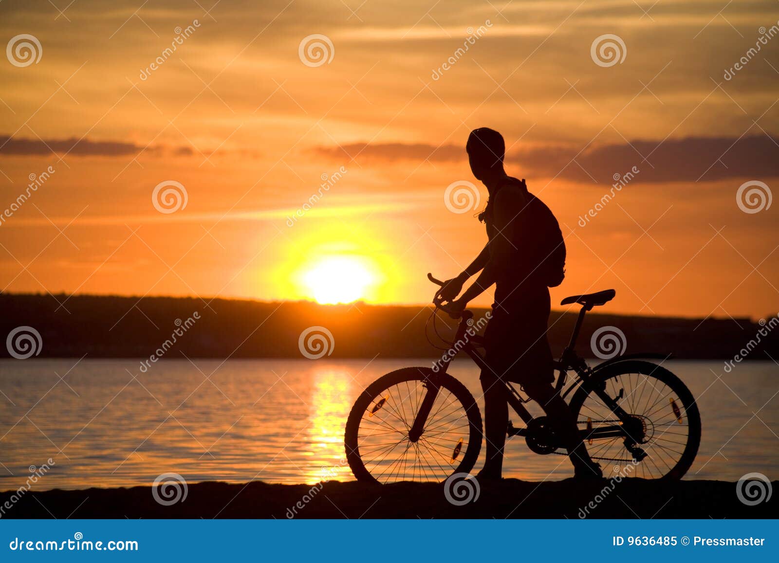 Riding bicycle stock image. Image of masculine, people - 9636485
