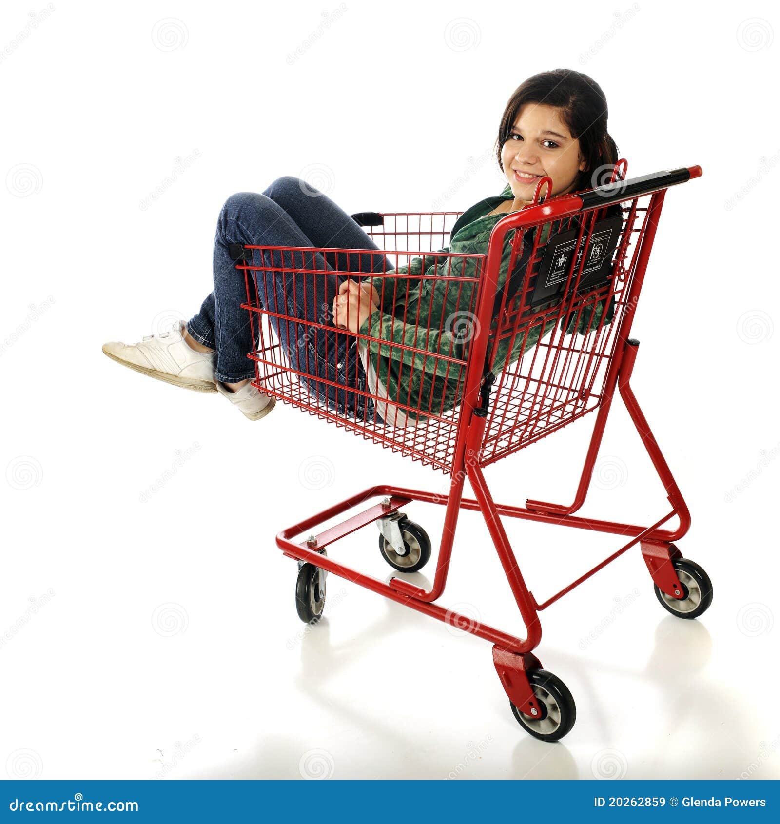 Riding the Cart stock image. Image of smile, safety, sheels - 20262859