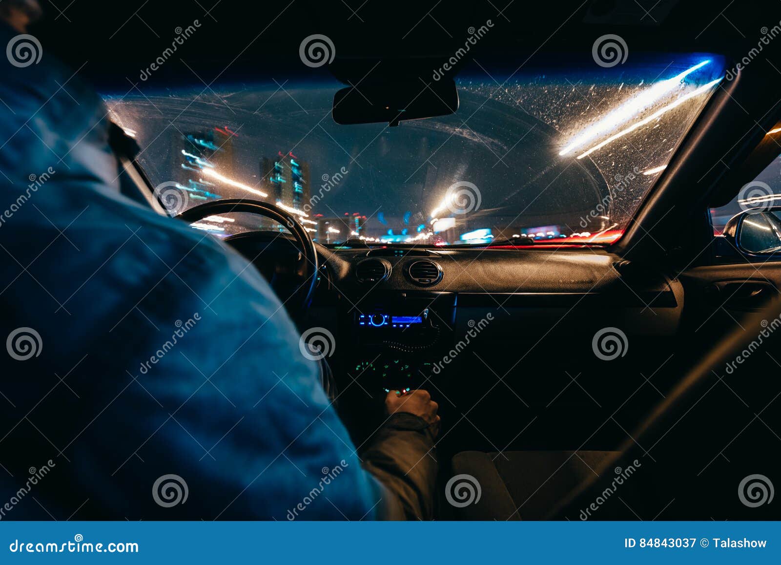 Riding through the City by Car Stock Image - Image of ride, concept ...