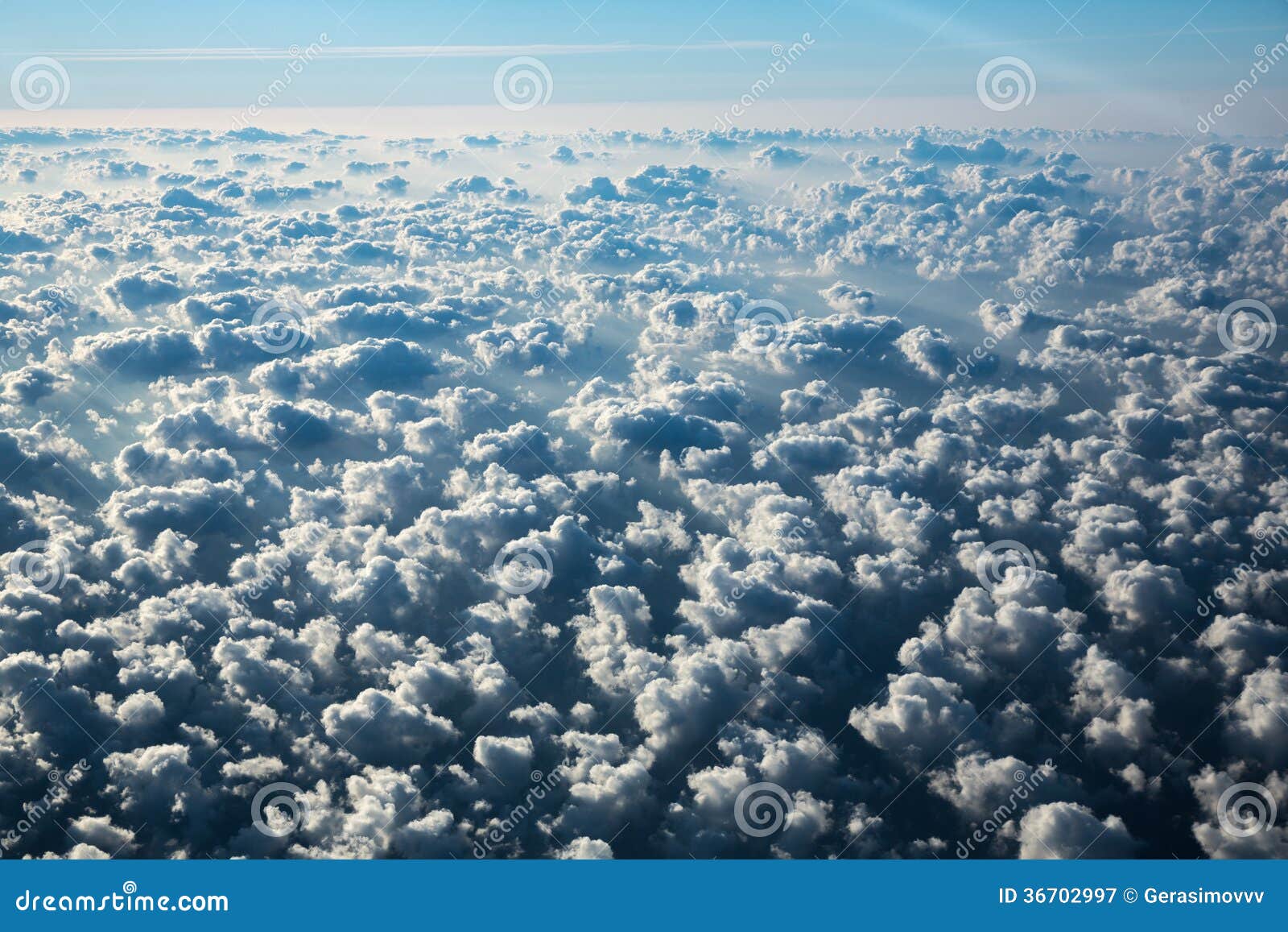 Riding on the clouds stock image. Image of horizontal - 36702997