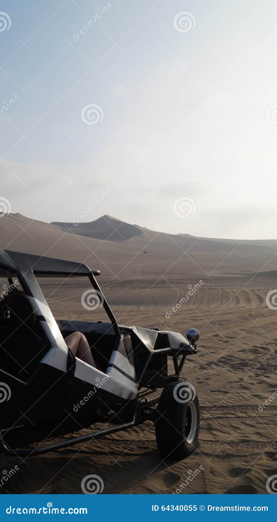 Riding in a Dune Buggy on the Sands Stock Image - Image of sand, sunset ...