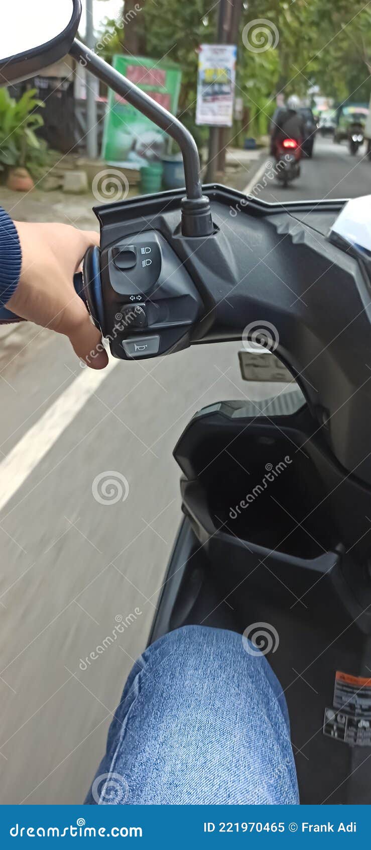 Riding motorcycle stock image. Image of riding, drive - 221970465