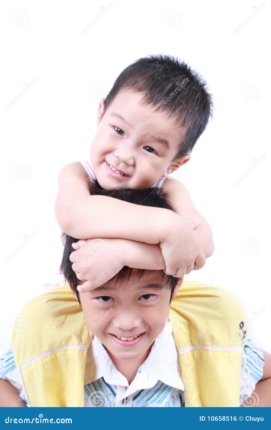 Riding on shoulders stock photo. Image of secure, face - 10658516