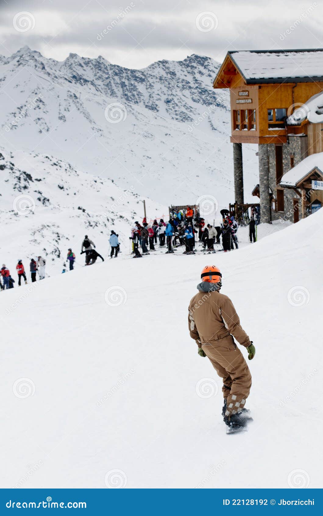 Riding the Snow in Courchevel , France Editorial Photography - Image of ...