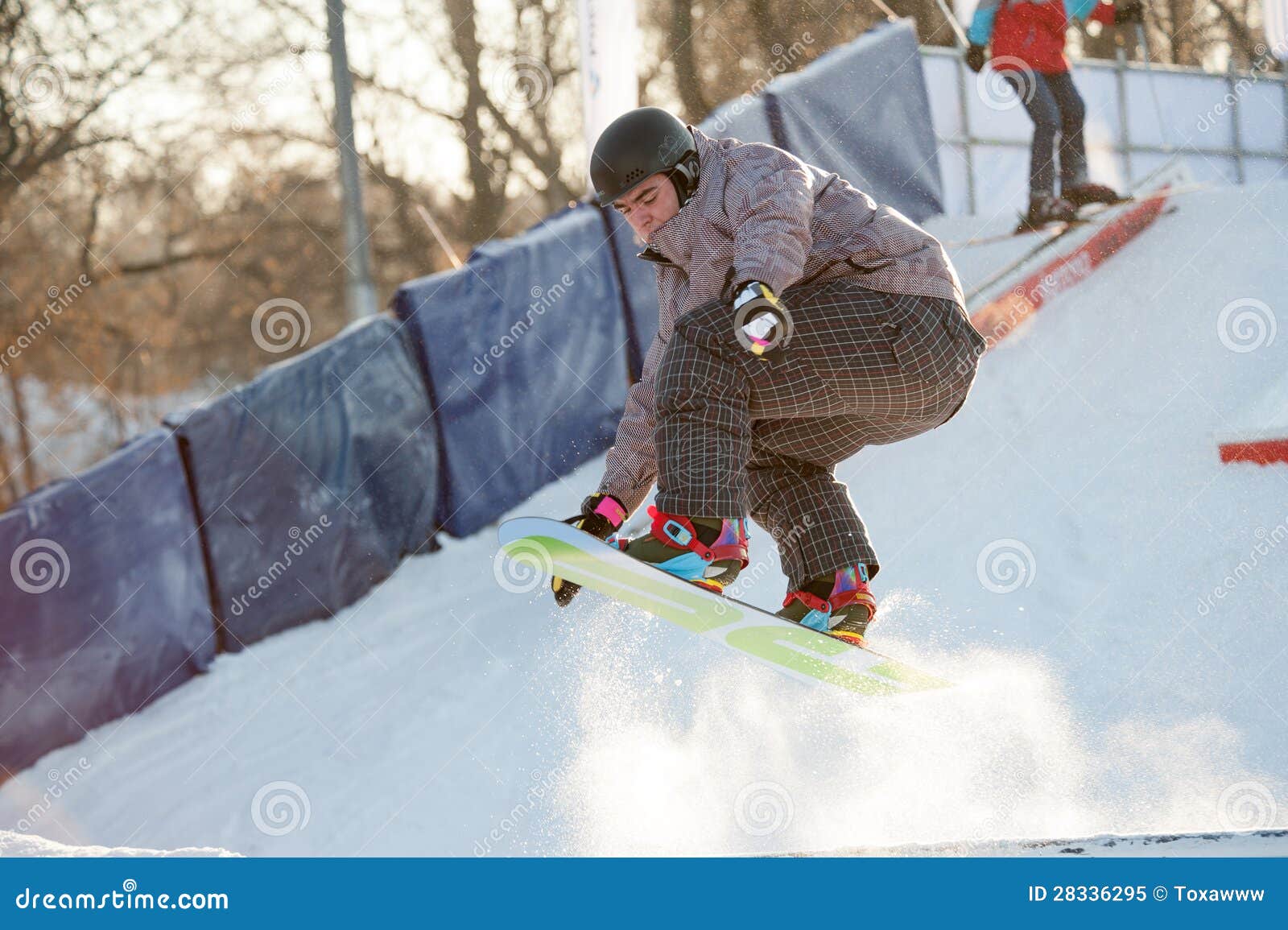 Riding Snowboard in Gorky Park Editorial Image - Image of sport ...