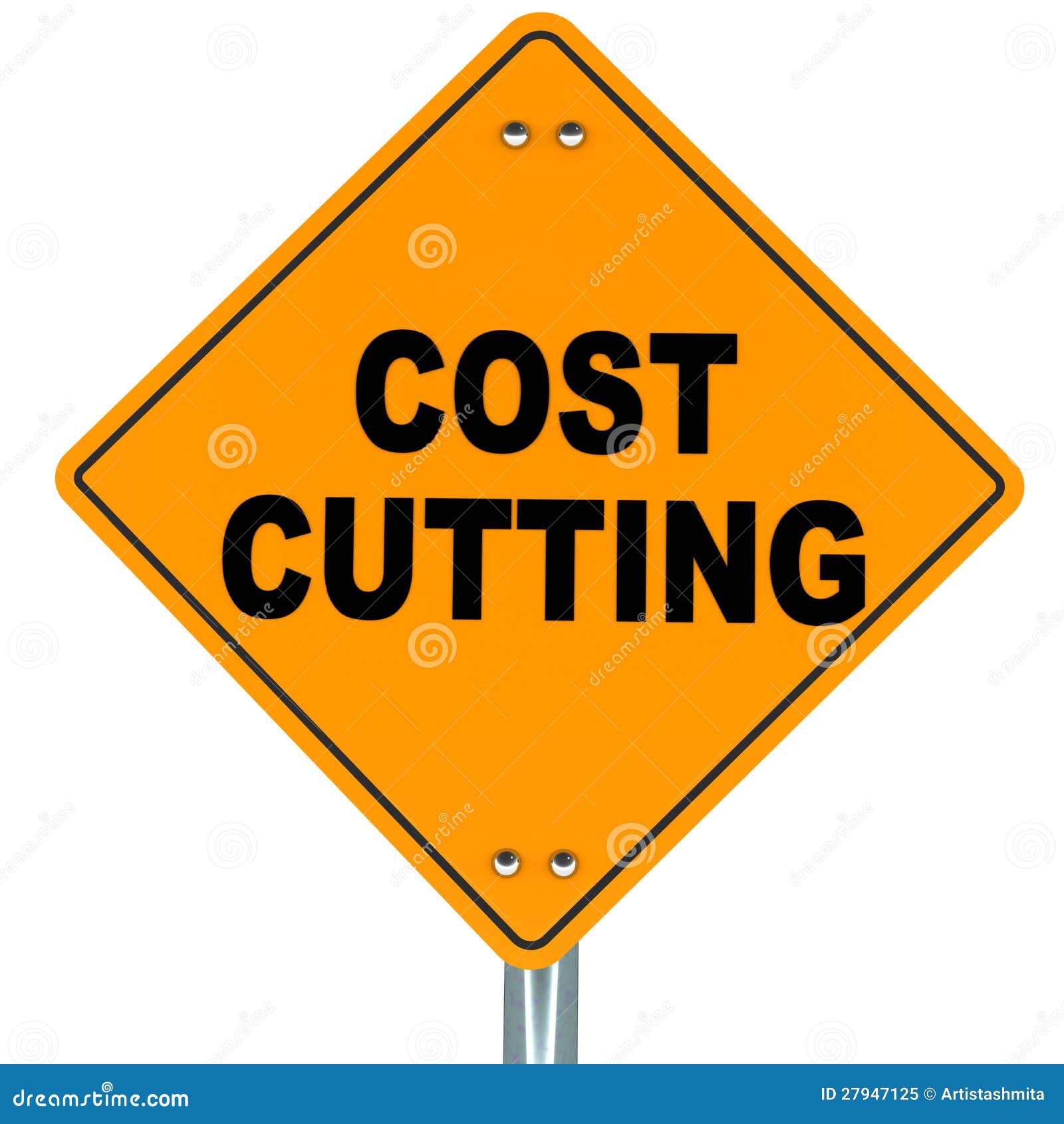 Riduzione dei costi illustrazione di stock. Illustrazione di difficile ...