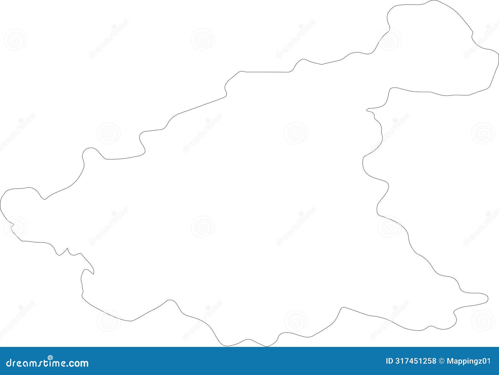 Rieti Italy outline map stock illustration. Illustration of travel ...