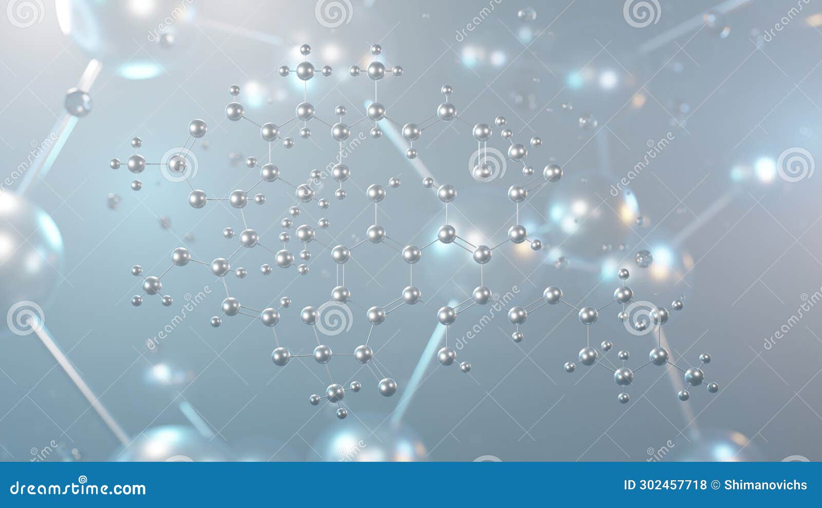 Rifampicin Molecular Structure, 3d Model Molecule, Ansamycin Antibiotic ...