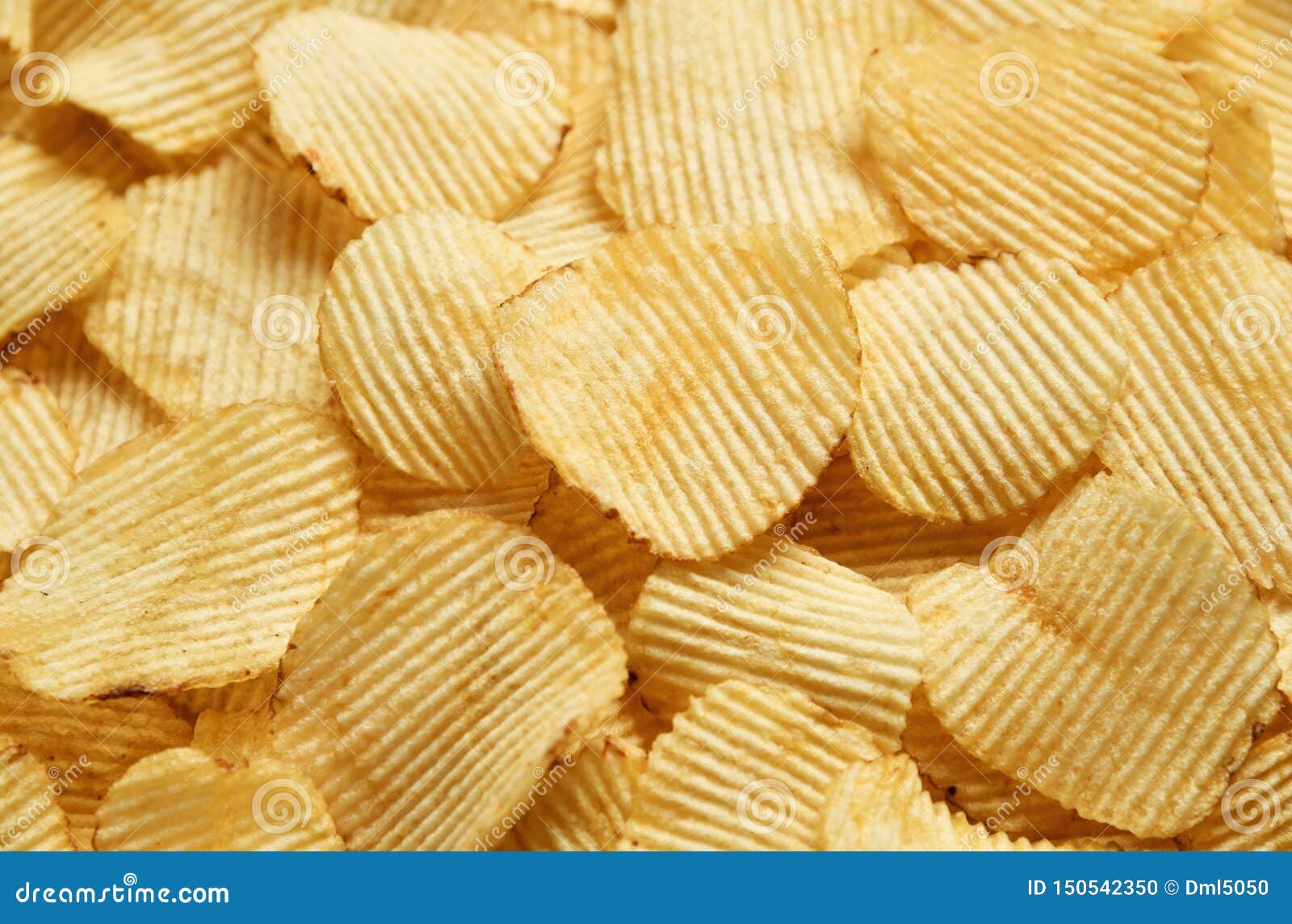 Texture Of Potato Chips Fried Crispy Background Stock Photography ...