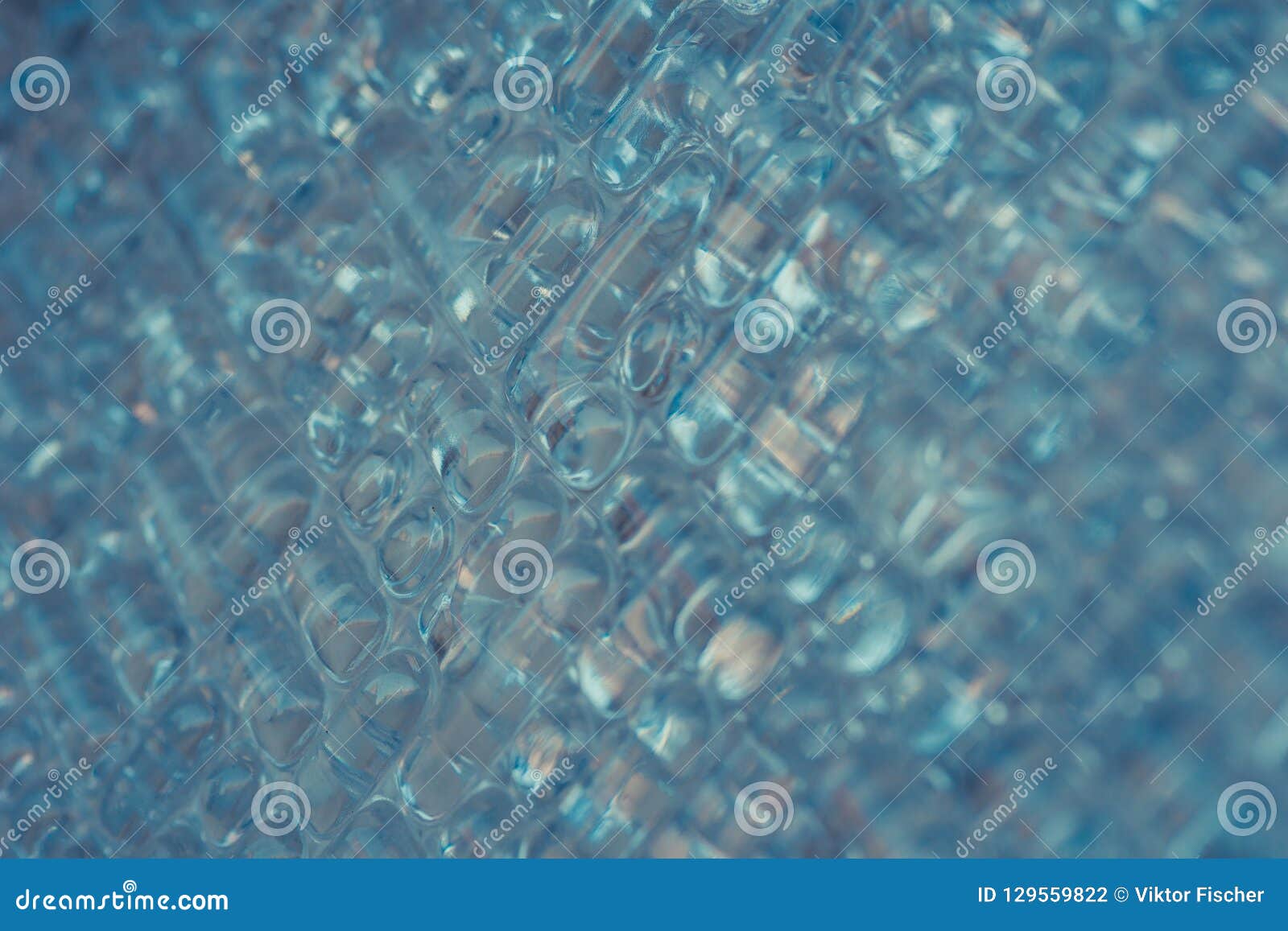 Riffled Glass Texture. Background. Selective Focus. Stock Photo - Image ...