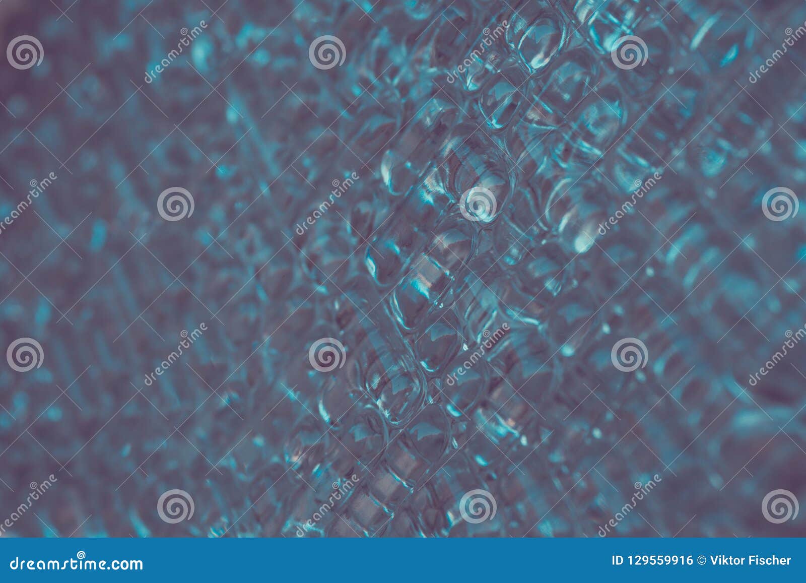 Riffled Glass Texture. Background. Selective Focus. Stock Photo - Image ...