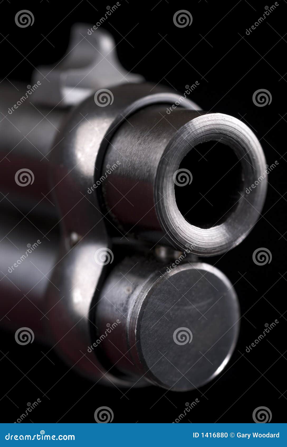 Rifle. stock photo. Image of bore, barrel, isolated, firearm - 1416880