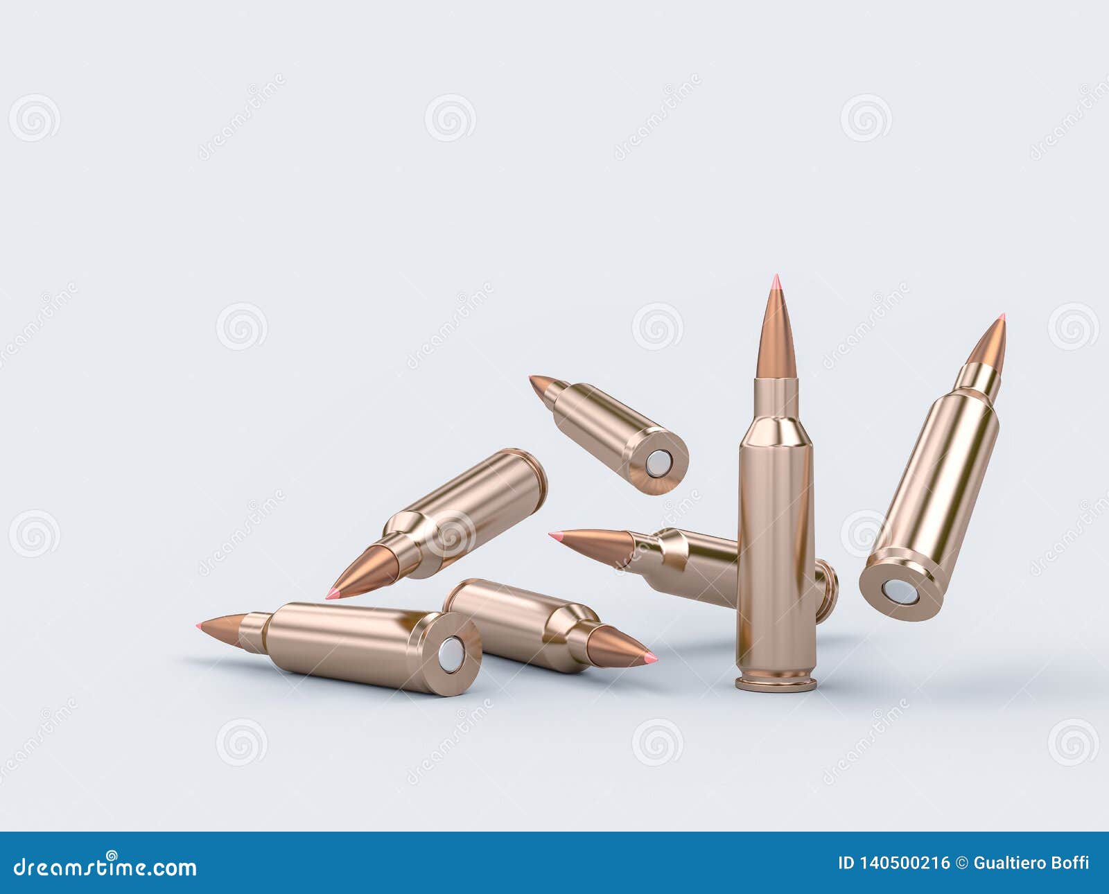 Rifle bullet background stock illustration. Illustration of round ...