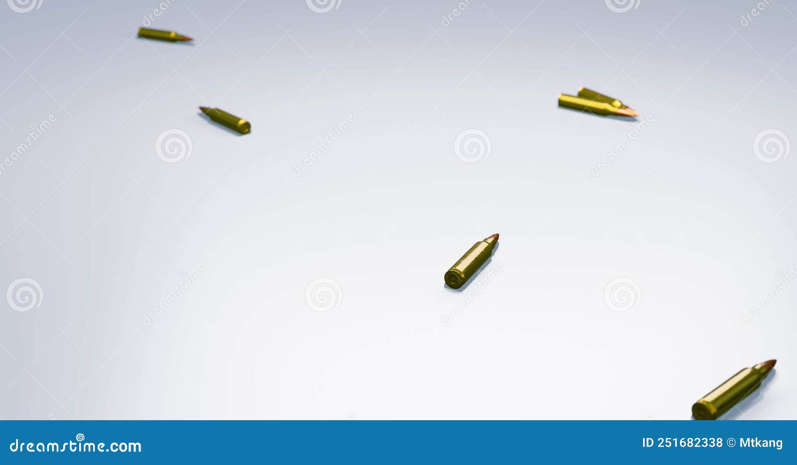 Rifle bullet 3d render stock footage. Video of battle - 251682338