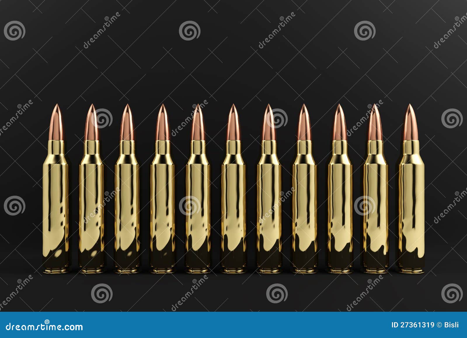 Rifle Bullets Royalty-Free Stock Photography | CartoonDealer.com #27361319