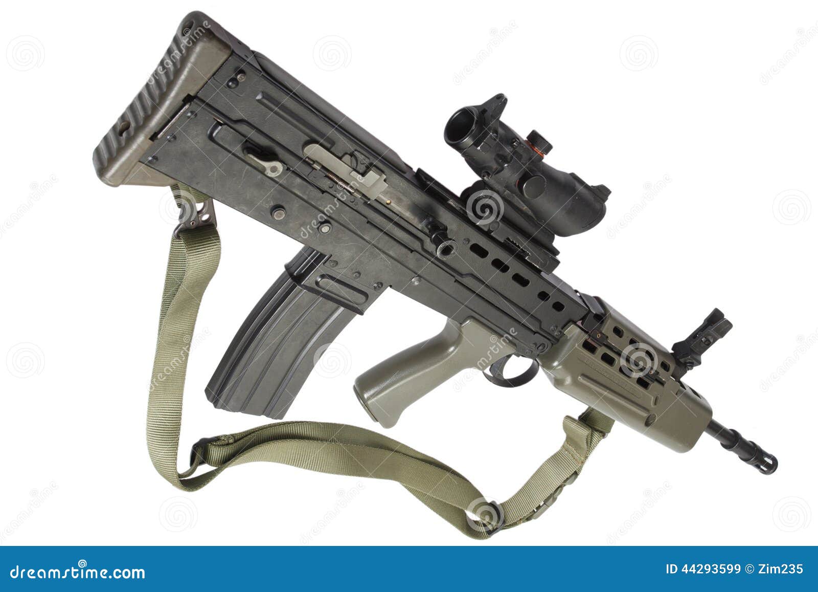 Rifle de asalto L85 imagen de archivo. Imagen de brazos - 44293599