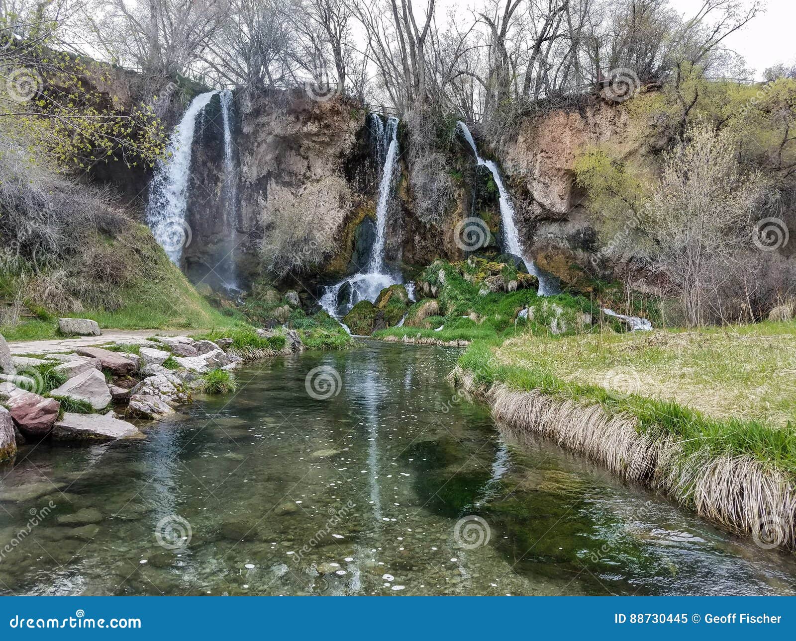 Rifle falls stock image. Image of rifle, waterfalls, park - 88730445