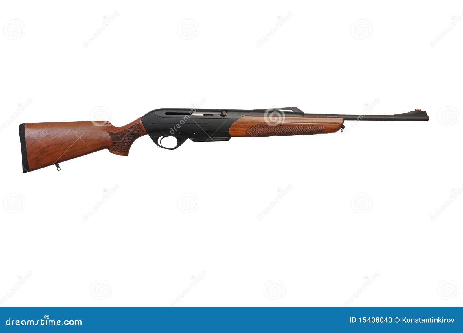 Air Rifle Isolated On White Background Royalty-Free Stock Image ...