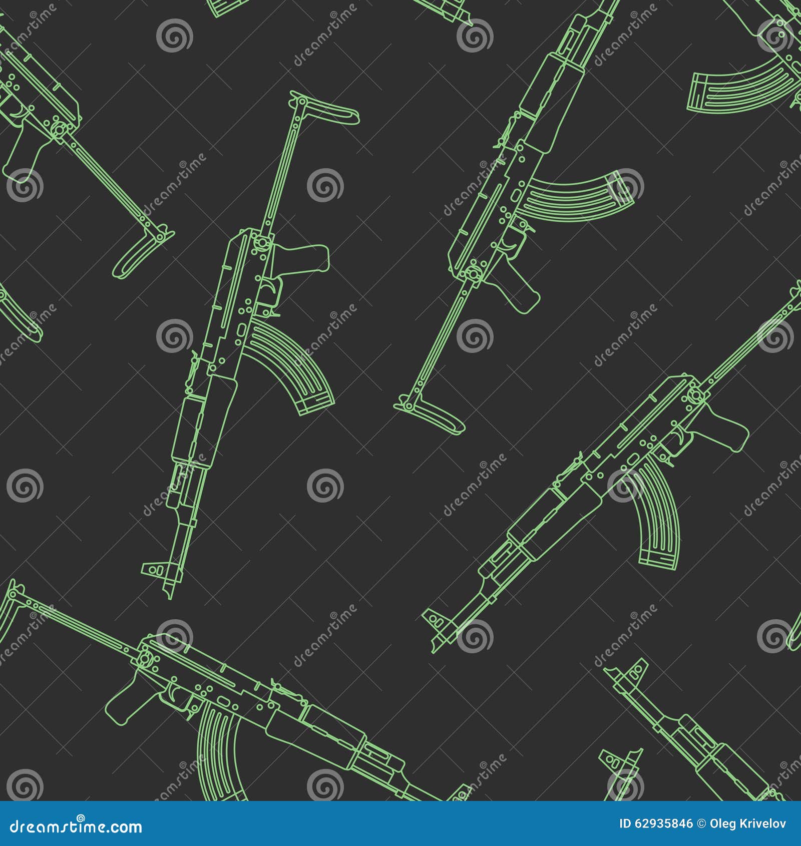 Rifle pattern stock vector. Illustration of sign, grunge - 62935846