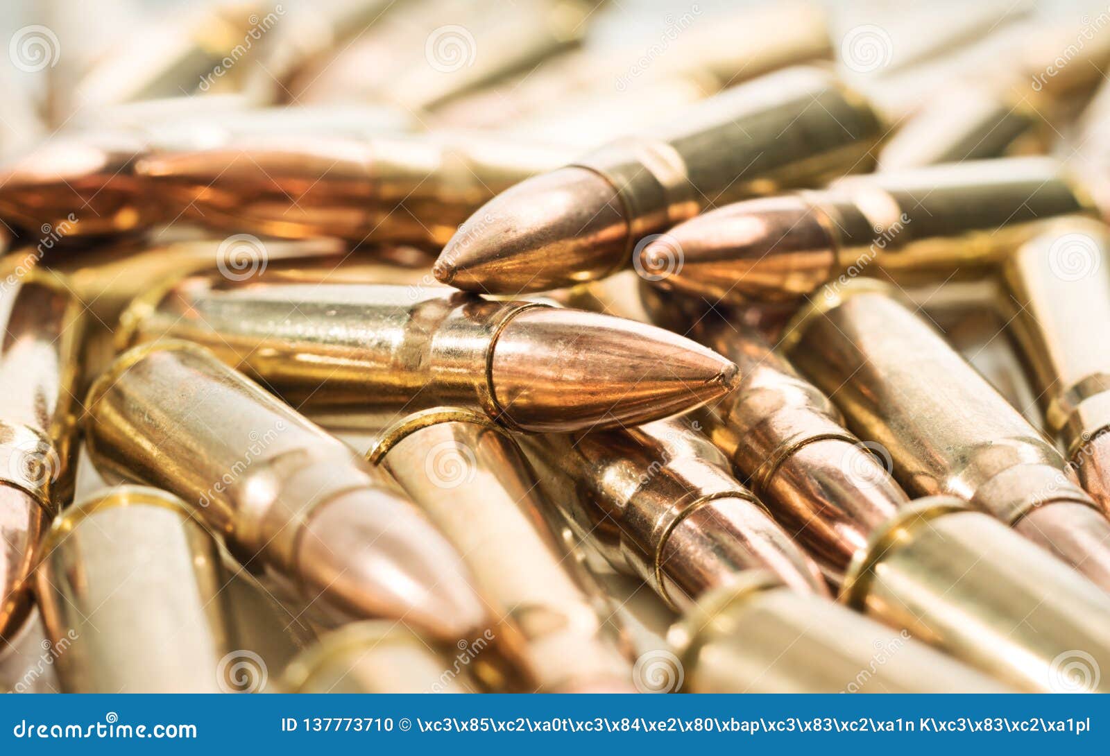3 Rifle Rounds In A Row Royalty-Free Stock Photography | CartoonDealer ...