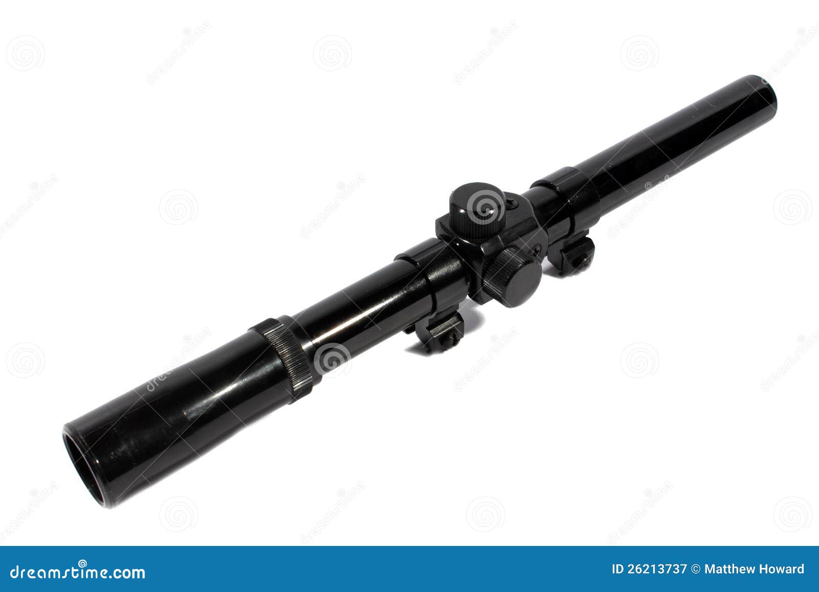 Rifle Scope stock image. Image of metal, hunt, shot, target - 26213737