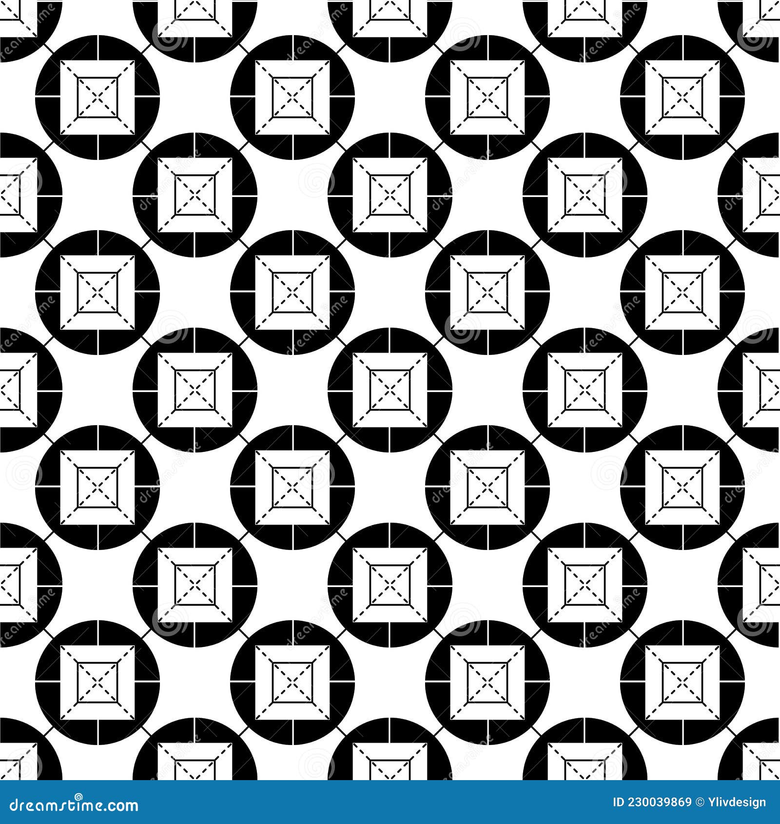 Rifle Target Pattern Seamless Vector Stock Vector - Illustration of ...