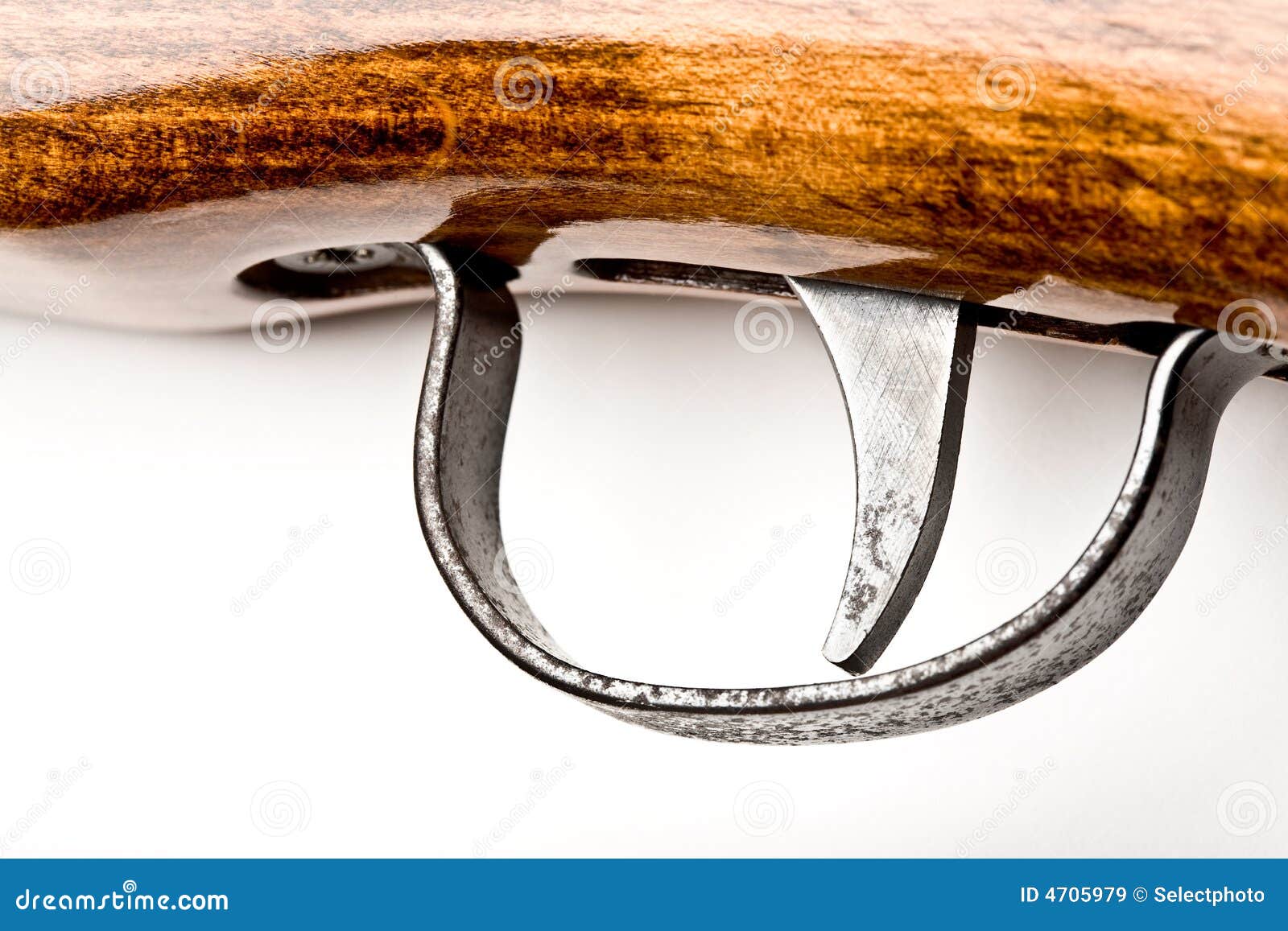 Rifle Trigger Royalty Free Stock Images - Image: 4705979