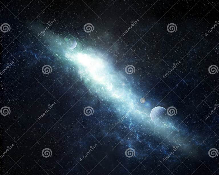 Rift in Space stock illustration. Illustration of light - 25622437