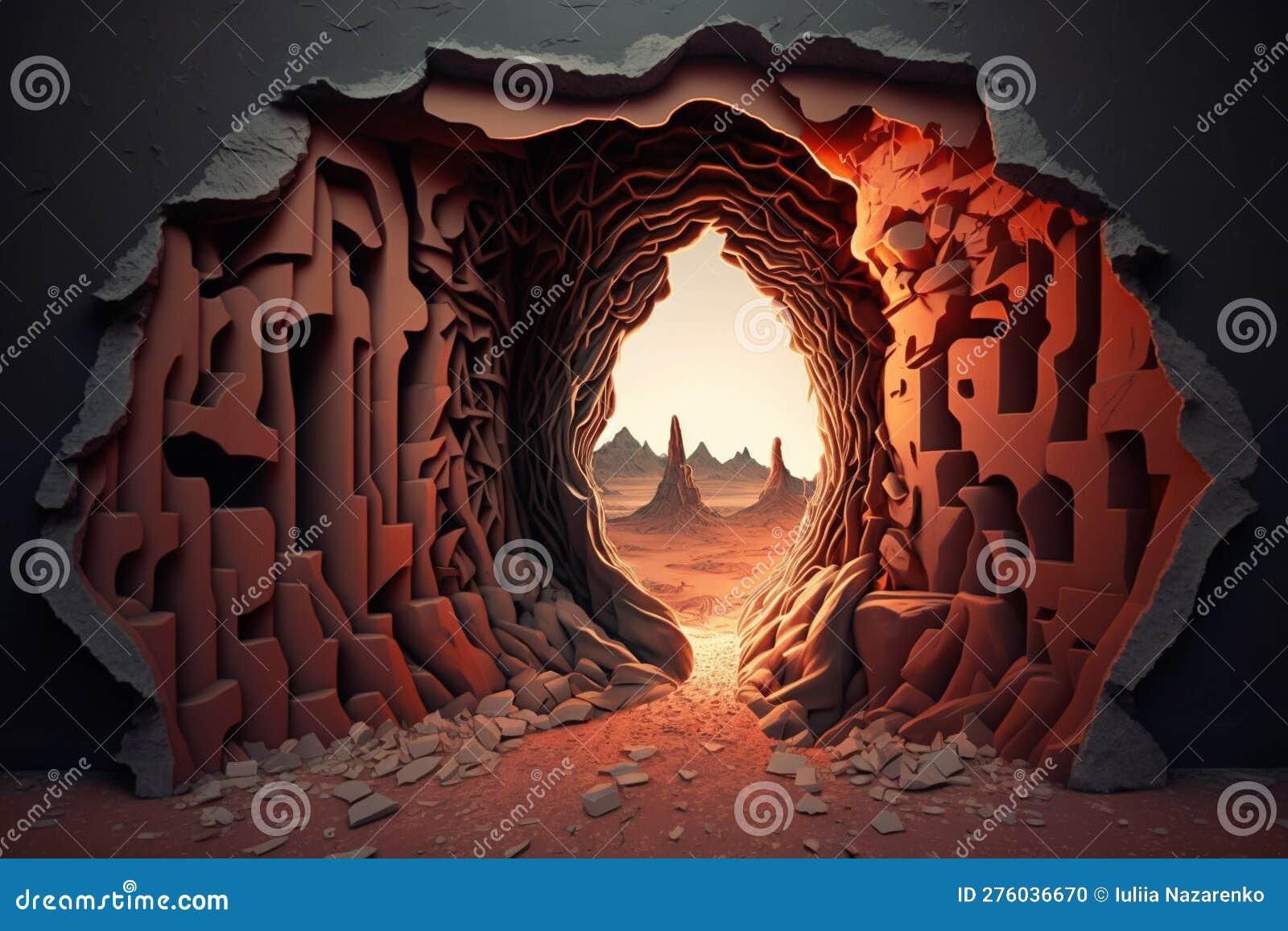 A Rift in Time and Space, the Human Mind is Unpredictable. Generative ...