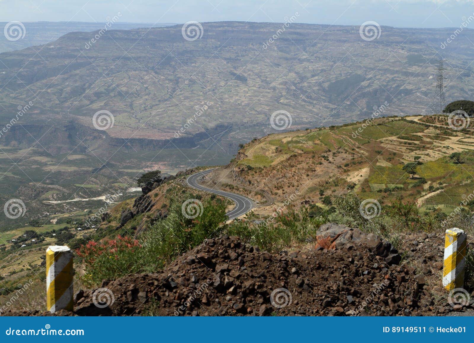 Rift Valley of Ethiopia in Africa Stock Image - Image of mountain ...