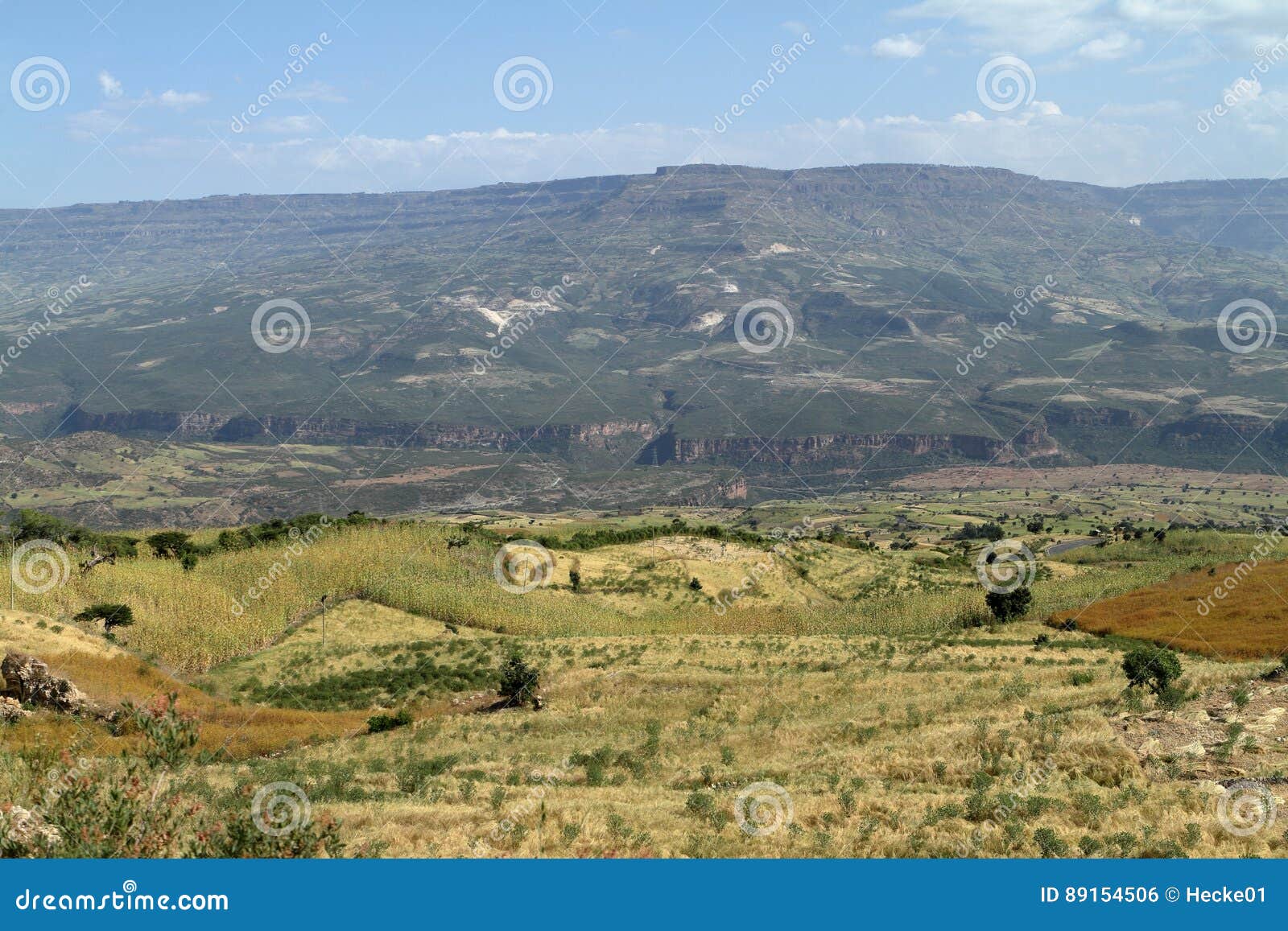 Rift Valley of Ethiopia in Africa Stock Photo - Image of moat, nature ...