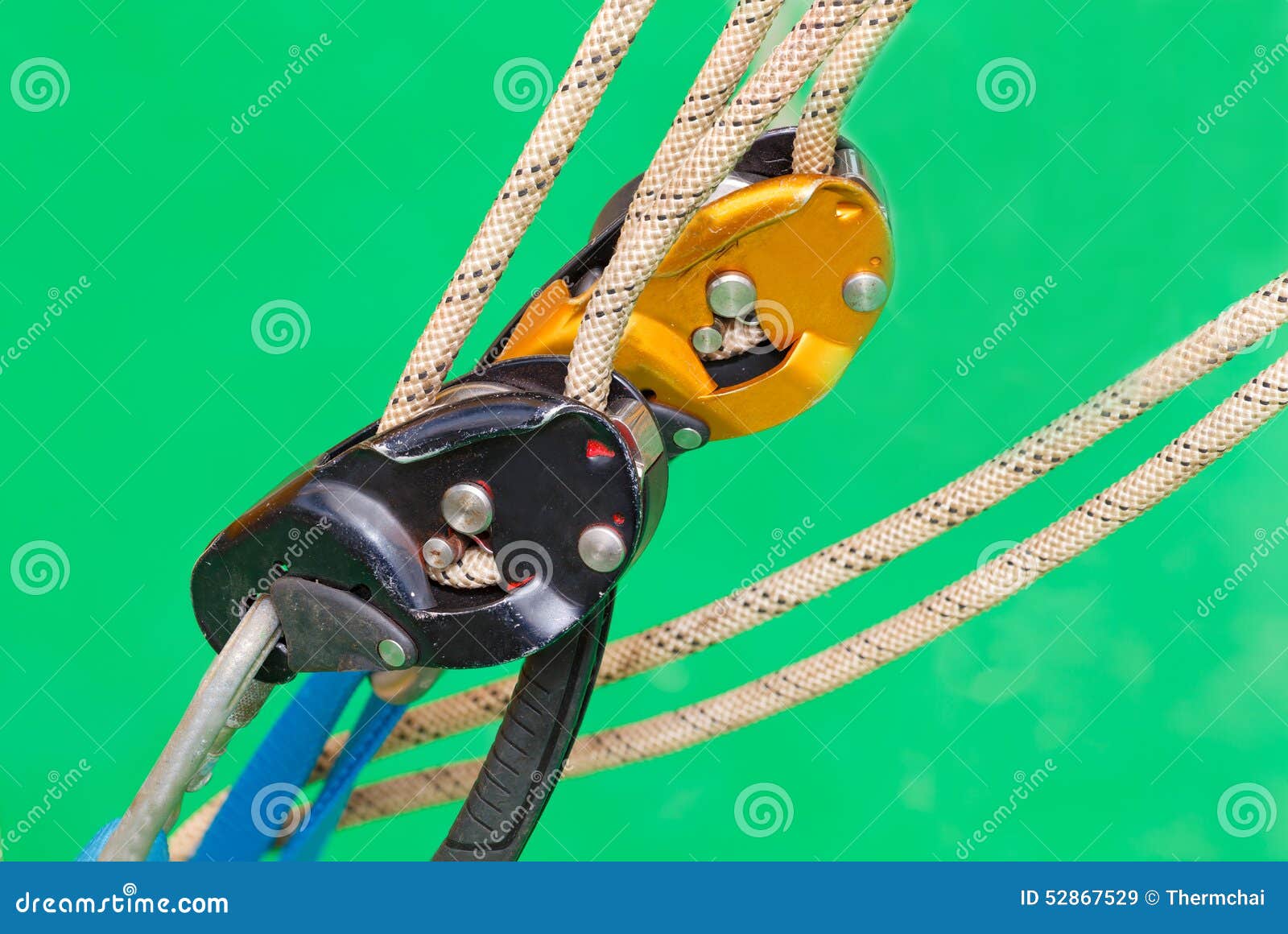 Rig descender stock image. Image of hold, industrial - 52867529