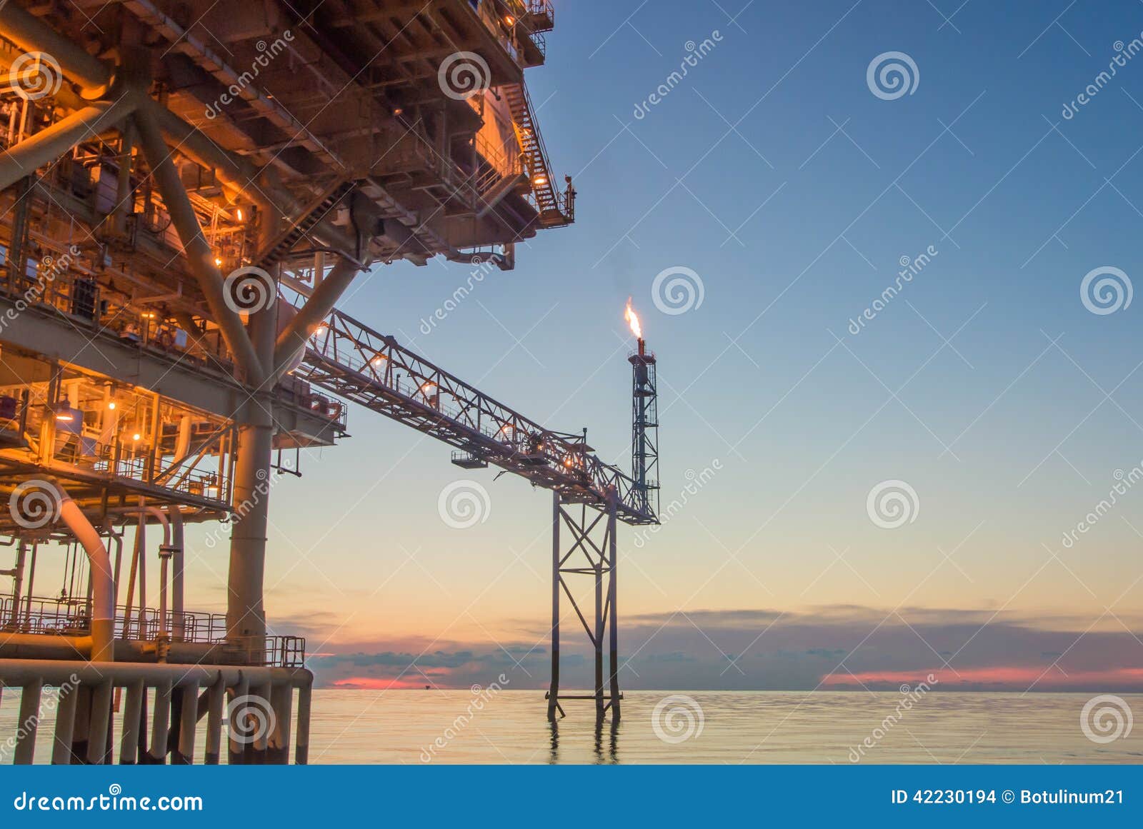 Rig platform stock photo. Image of resource, machine - 42230194